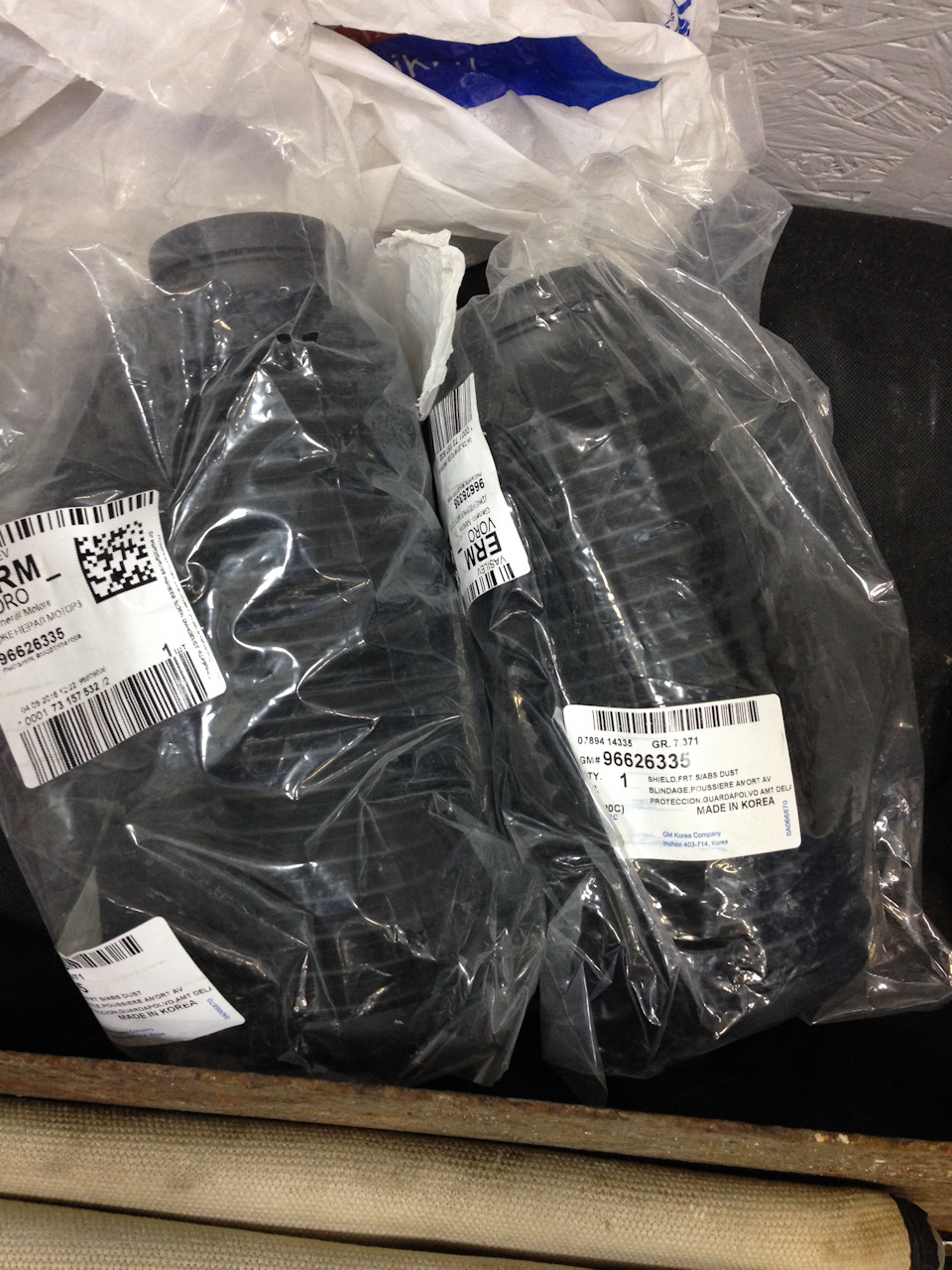 ТО передней подвески. 80 000 км. — Chevrolet Captiva (1G), 2,4 л, 2009 ...