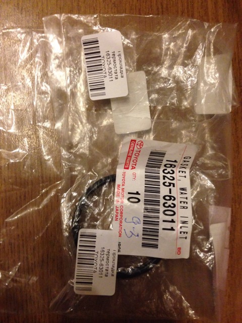 1632563011 Прокладка термостата TOYOTA LEXUS | Запчасти на DRIVE2