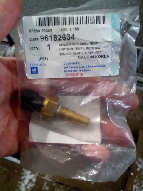 96182634 Датчик температуры GM | Запчасти на DRIVE2
