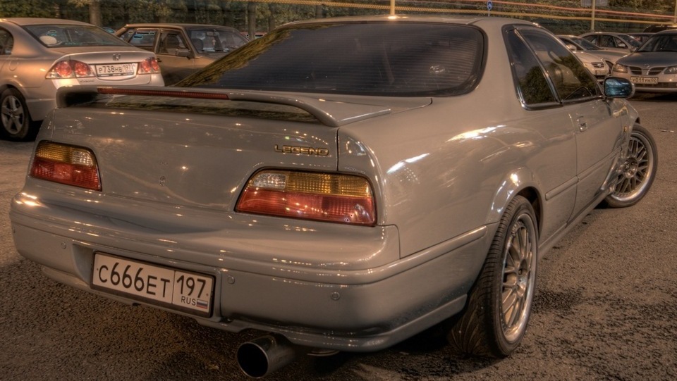 Honda Legend (KA8) 3.2 бензиновый 1995 | KA8 Coupe "Grigio Medio" на DRIVE2