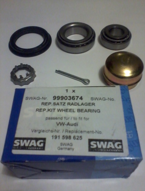 191598625 Подшипник ступицы заднего колеса / AUDI, SEAT, SKODA, VW 74 ...
