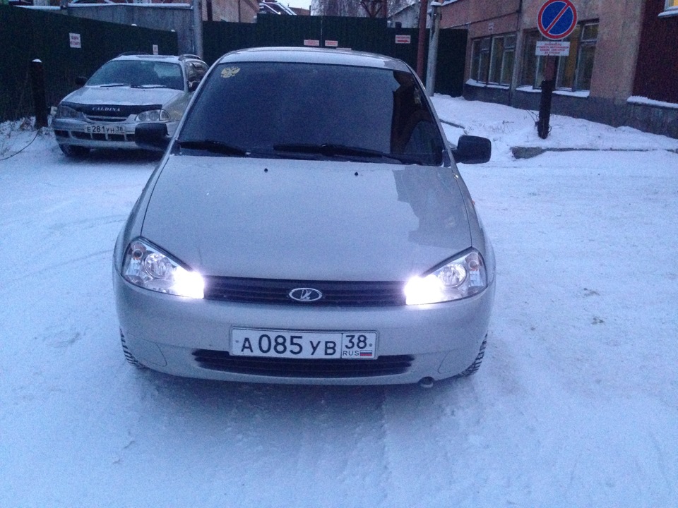 Фото решил сделать просто так) — Lada Калина Хэтчбек (1G), 1,6 л, 2010 ...