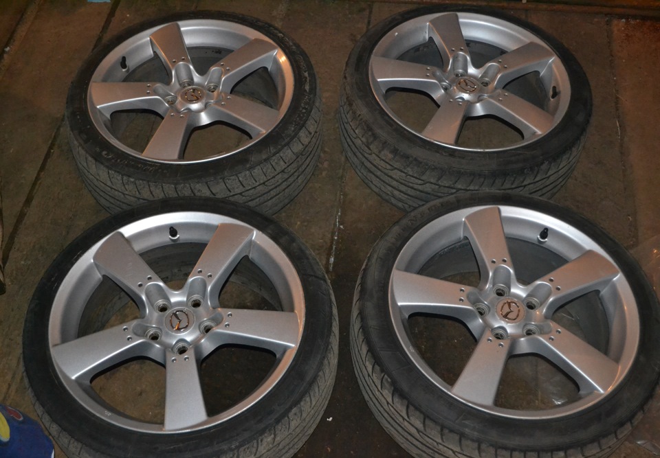 продаю диски 18R RX-8 — Mazda 3 (1G) BK, 2007 года | колёсные диски ...