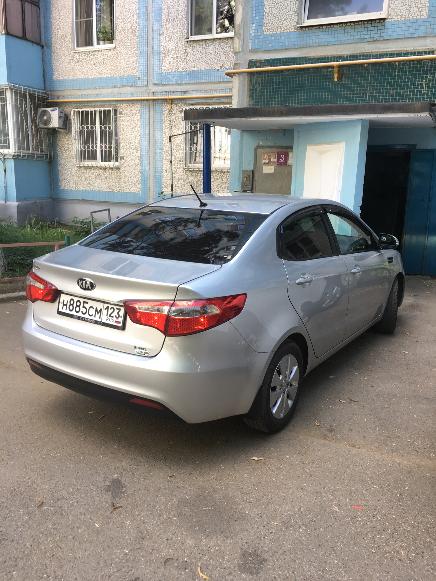 Тонировочка люмар 15% — KIA Rio (3G), 1,6 л, 2013 года | просто так ...