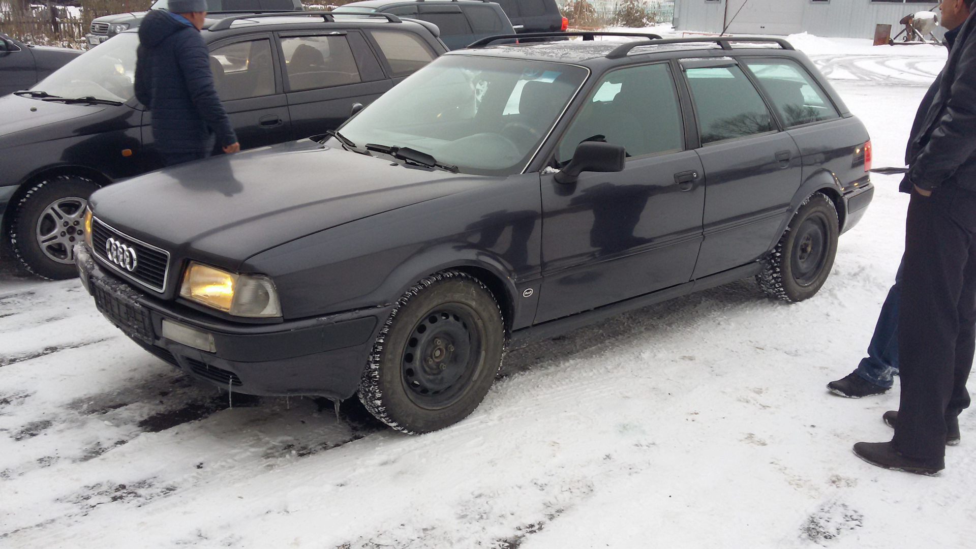Audi 80 (B4) 2.0 бензиновый 1993 | Avant Фиолетовая бочка на DRIVE2