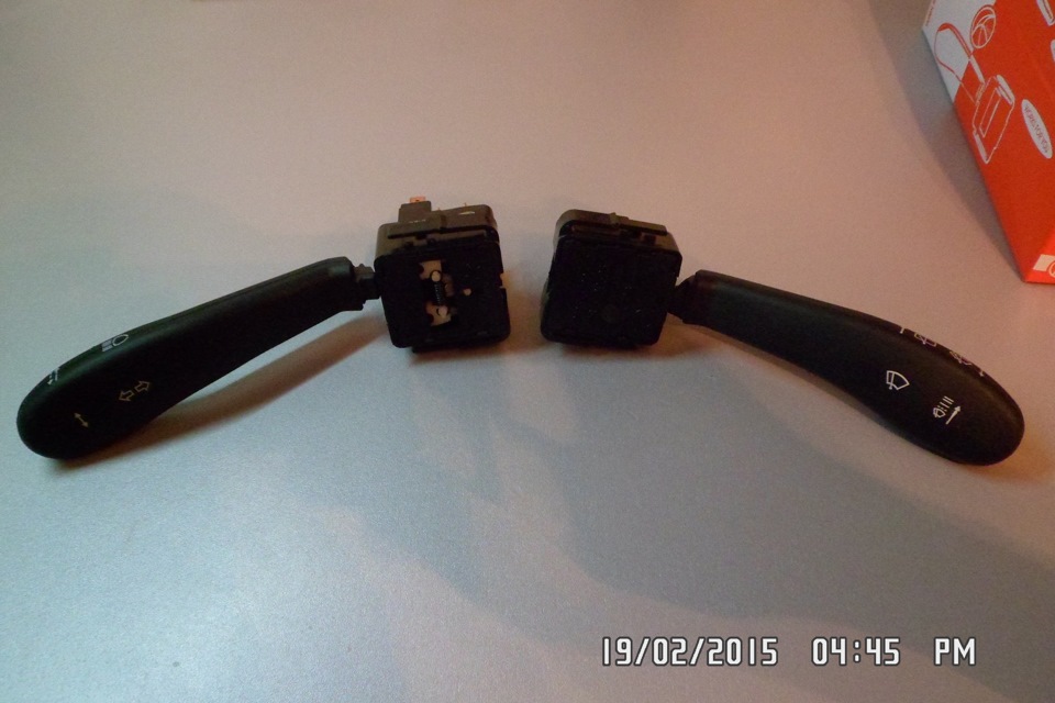 Подрулевые переключатели от Шевроле Нивы на ВАЗ 2109 — Lada 2109, 1,5 л ...