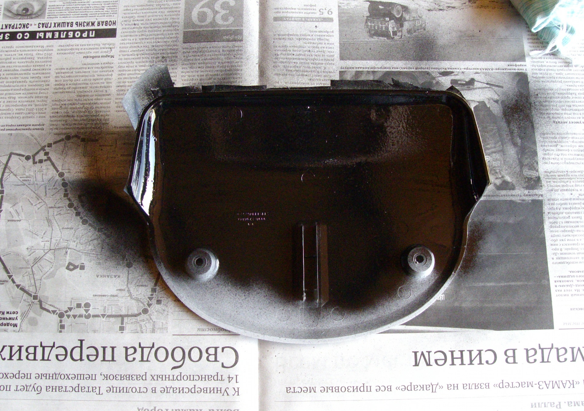 Дополнительный стоп-сигнал — Lada Калина седан, 1,6 л, 2010 года ...