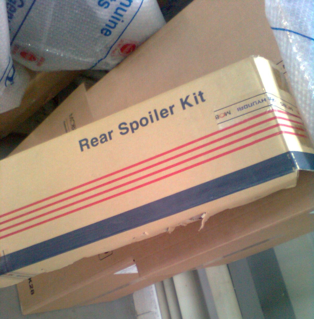 Rear_Spoiler_Kit — Hyundai Getz, 1,1 л., 2009 года | тюнинг | DRIVE2