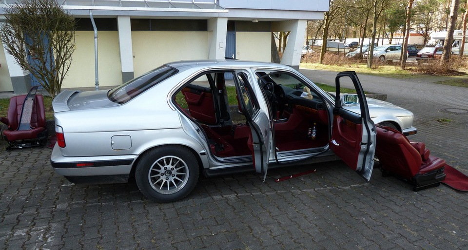 BMW 5 e34 red interior — DRIVE2