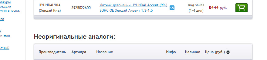 3925022600 Датчик детонации двигателя (sohs) KIA HYUNDAI | Запчасти на ...