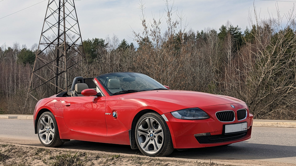 BMW Z4 (E85) 2.5 бензиновый 2007 | Lady in Red на DRIVE2