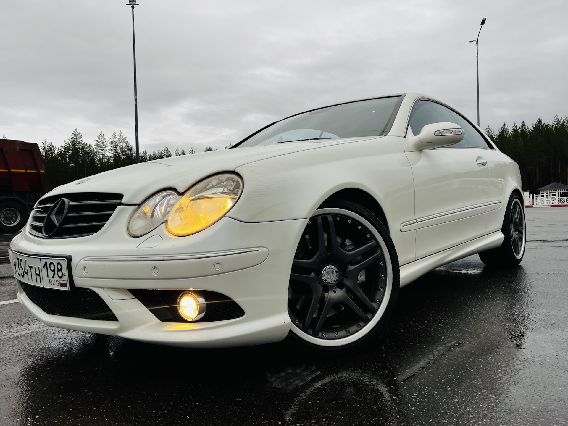 Мск-спб-мск — Mercedes-Benz CLK 55 AMG (W209), 5,4 л, 2003 года ...