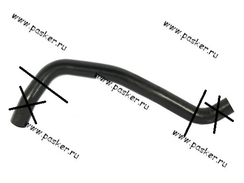 1528662 Шланг радиатора, верхний / Fiesta, Fusion Zetec-S 01~ Ford ...