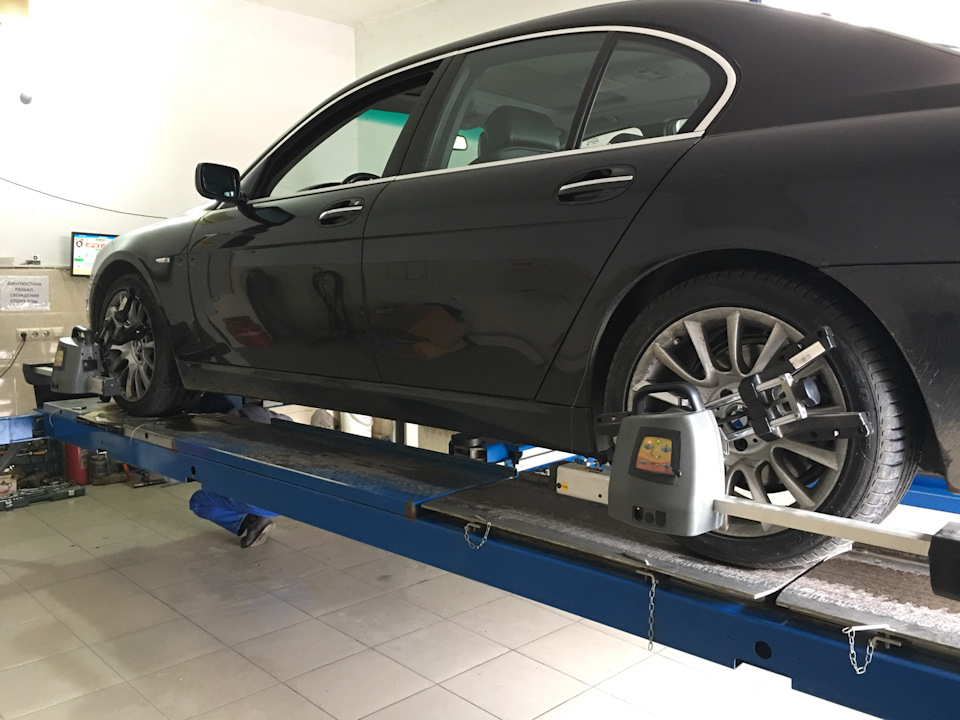 Ходовка! — BMW 7 series (E65/E66), 3 л, 2006 года | своими руками | DRIVE2