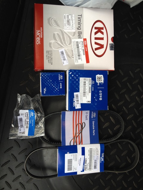 2442224000 Пружина ролика-натяжителя ремня грм KIA HYUNDAI | Запчасти ...