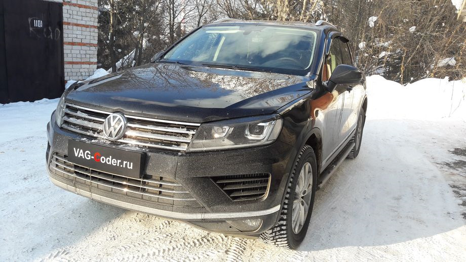 Чип-тюнинг VW Touareg NF-3,0TDI(CRCD) — тюн "PetranVAG Tuned" и кодирование скрытых функций от ...
