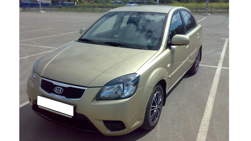 Из личных архивов. Эпизод 2. Повезло. — KIA Rio (2G), 1,4 л, 2010 года ...