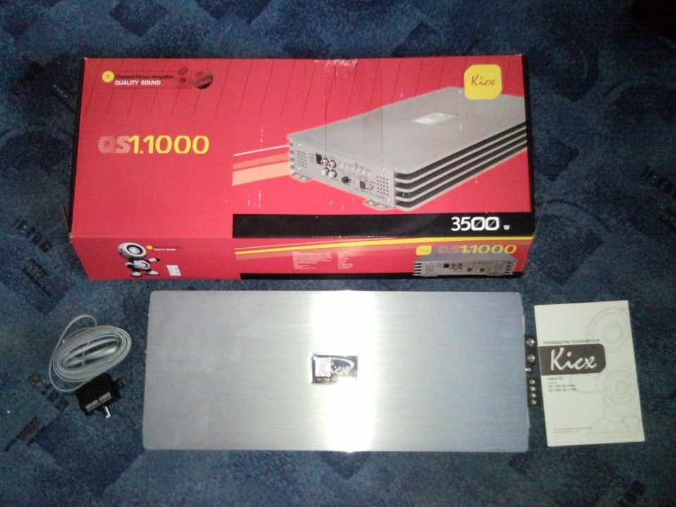 Пришла мощь xDD Kicx QS-1.1000 — Lada 21074, 1,6 л, 2005 года | автозвук | DRIVE2