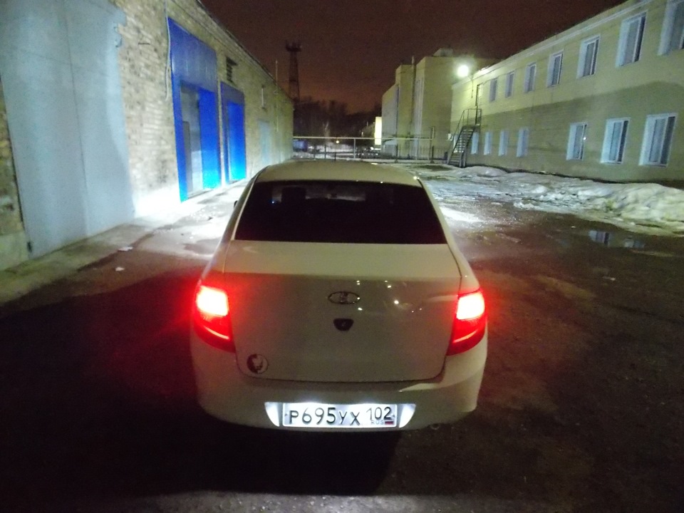 №41 Пороги — Lada Гранта (1G), 1,6 л, 2014 года | аксессуары | DRIVE2
