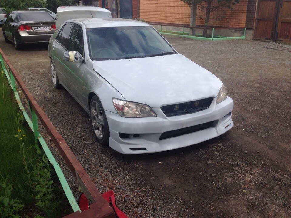 Подготовка и оклейка — Toyota Altezza, 2 л, 1999 года | стайлинг | DRIVE2