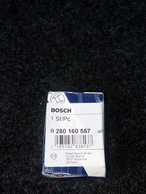 0280160587 Регулятор давления топлива BOSCH | Запчасти на DRIVE2