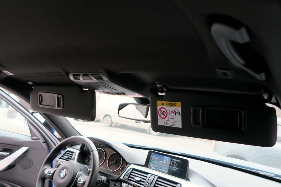 Я блондинко? Подсветка косметических зеркал — BMW 3 series (F30), 2 л ...