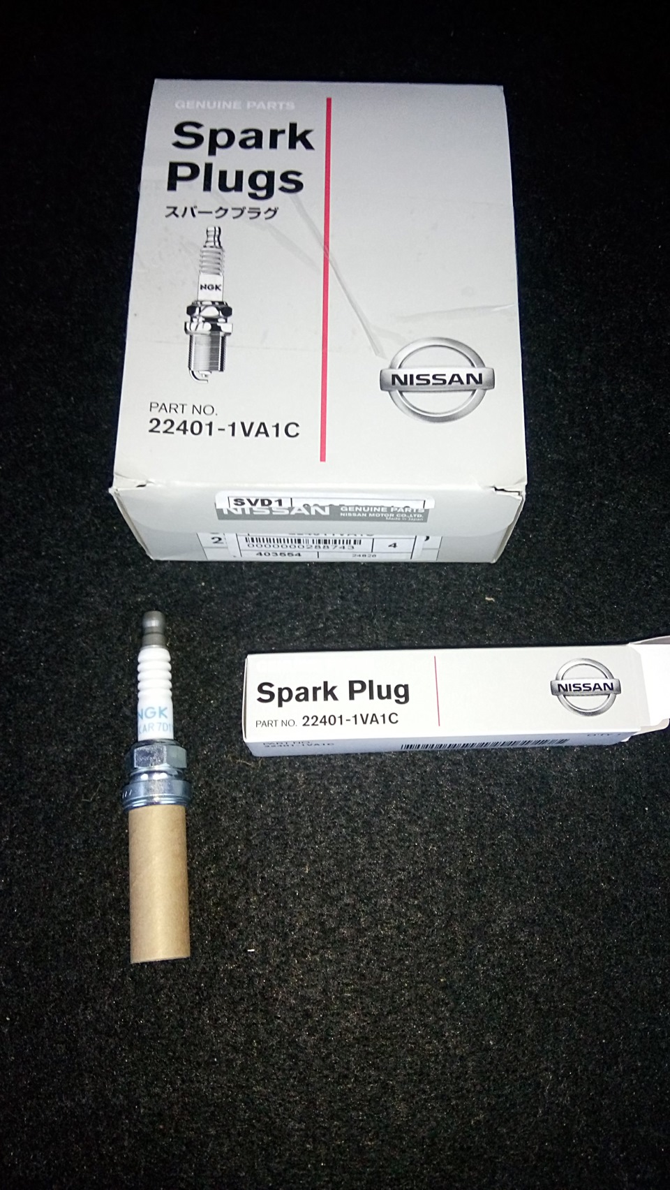 224011VA1C Свеча зажигания NISSAN INFINITI | Запчасти на DRIVE2