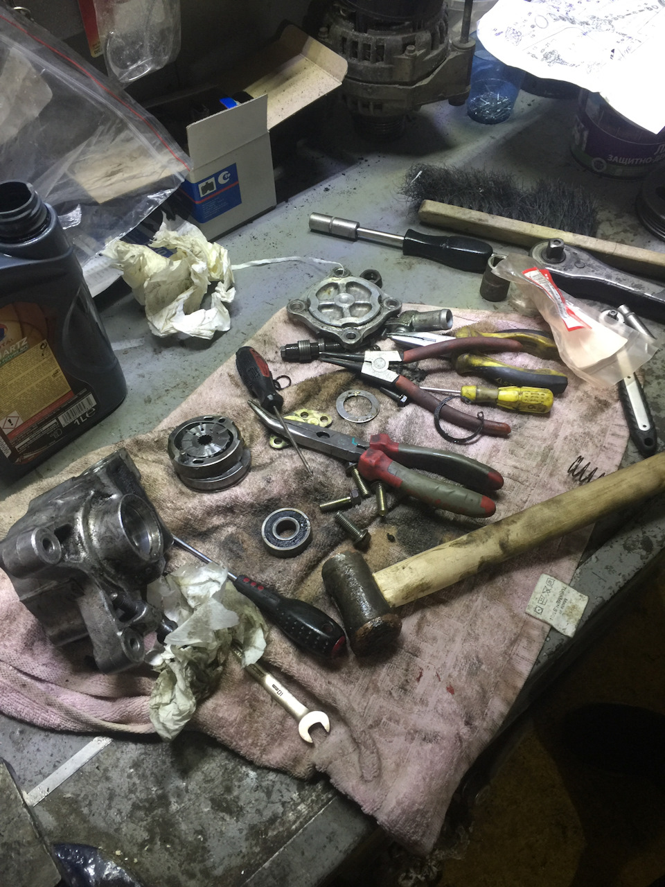 Переборка Гур и замена масла — Honda Prelude (BA8/BA9/BB1/BB4), 2,2 л ...