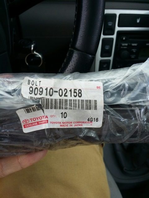 9091002158 Болт TOYOTA LEXUS | Запчасти на DRIVE2