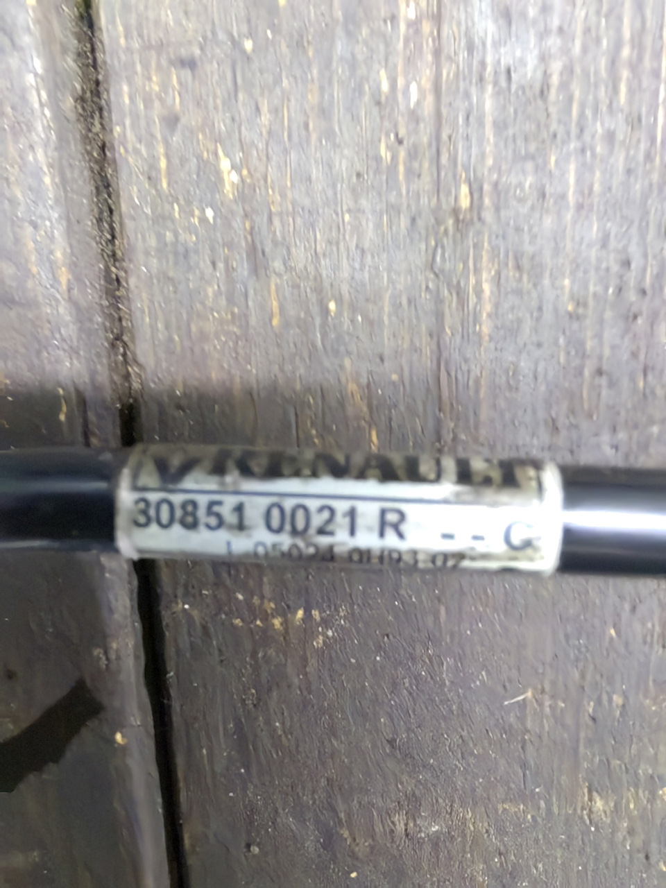 308510021R Шланг сцепления RENAULT | Запчасти на DRIVE2