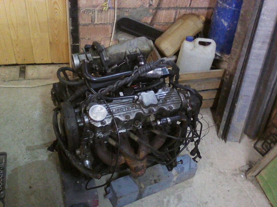 начало установки c20ne — Opel Ascona C, 1,6 л, 1983 года | запчасти ...