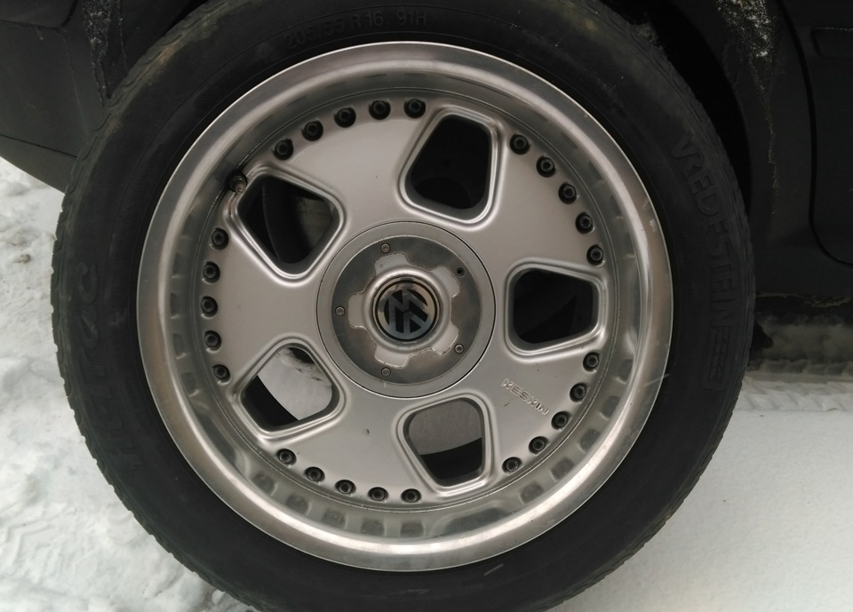 Keskin KT5 R16 9J ET15 5*100/5*112 DIA 57,1 — Volkswagen Golf Mk4, 1,6 л, 2000 года | колёсные ...