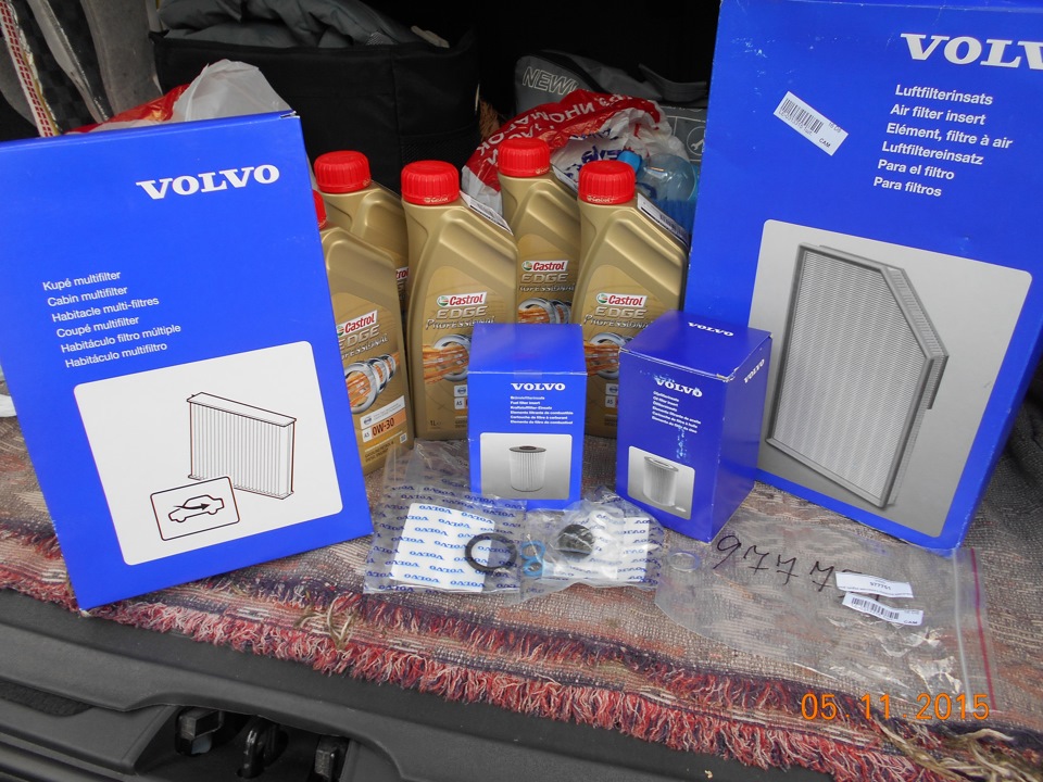 Пройдено ТО-2 — Volvo XC70 III, 2,4 л, 2013 года | плановое ТО | DRIVE2