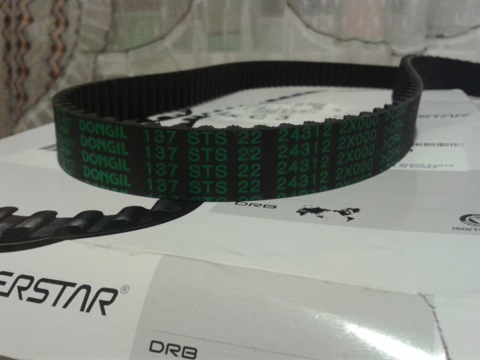 243122X000 Ремень ГРМ KIA HYUNDAI | Запчасти на DRIVE2