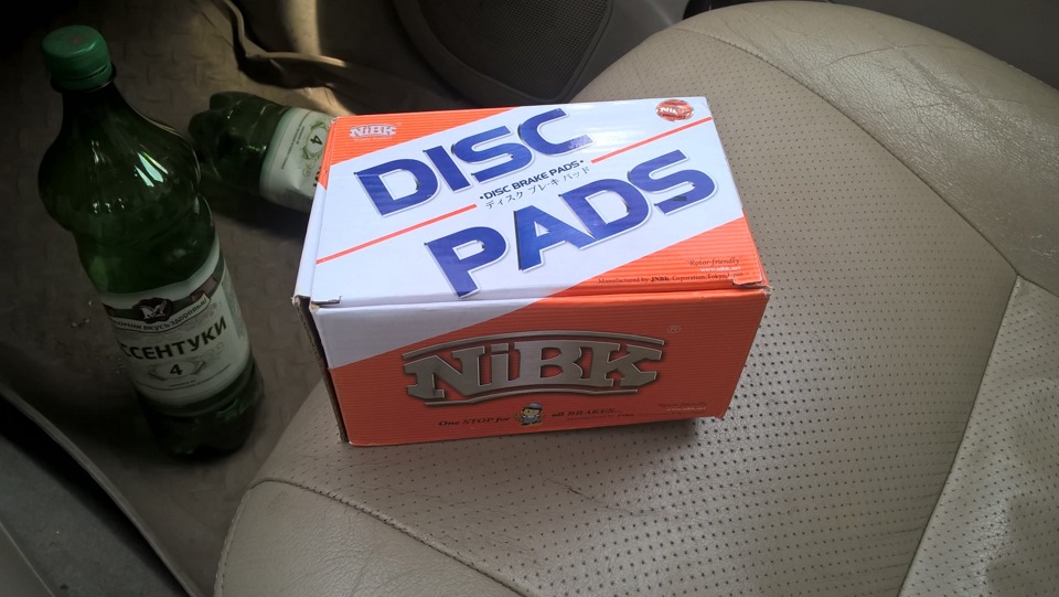 Колодки NIBK отзыв и впечатления. — Toyota Hilux (7G), 3 л, 2007 года ...