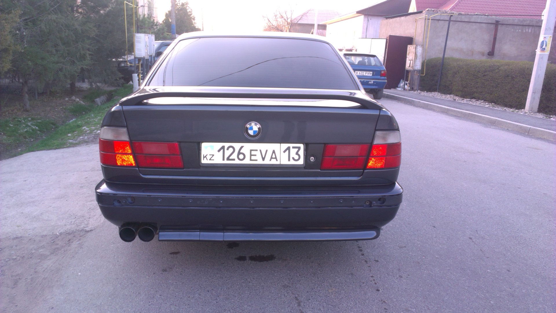 Задний M TECH установлен. — BMW 5 series (E34), 2,5 л, 1994 года | стайлинг | DRIVE2