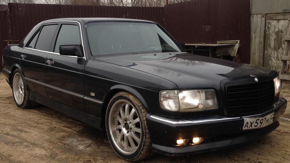 Mercedes-Benz S-class (W126) 5.6 бензиновый 1990 | 560 brabus на DRIVE2