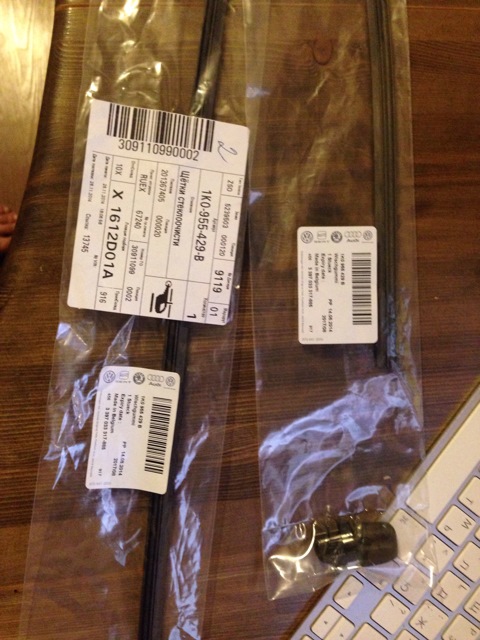 1K0955429B Резинки стеклоочистителя VAG | Запчасти на DRIVE2