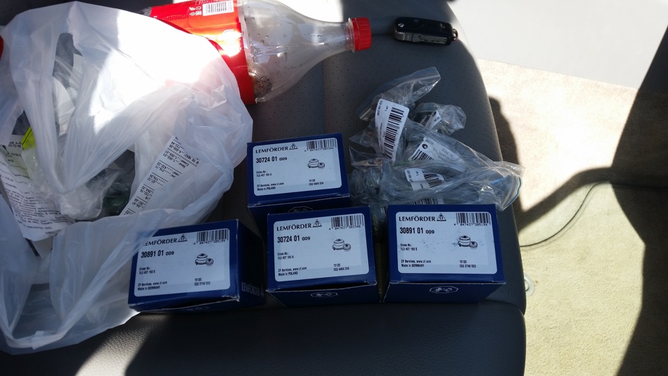 Разбираемся с ходовкой — Volkswagen Touareg (1G), 3,2 л, 2005 года ...