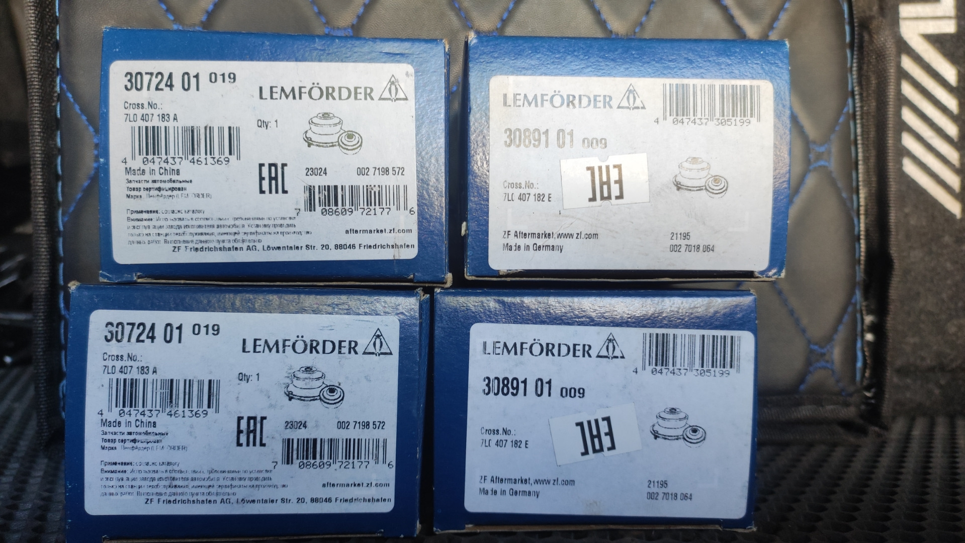 Замена передних нижних рычагов — Volkswagen Touareg (1G), 3 л, 2007 ...