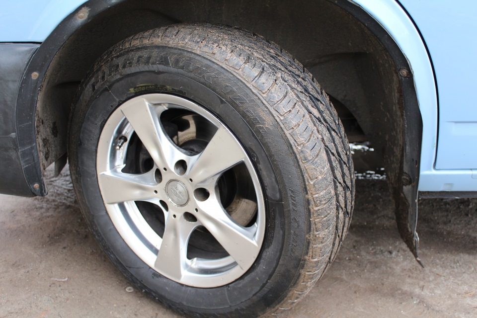 прикупил колеса — Volkswagen Transporter T4, 2,5 л, 2000 года | шины ...
