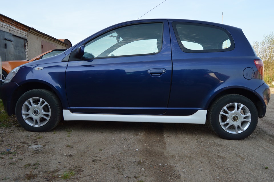 Пороги (2 часть). — Toyota Vitz (10), 1,5 л, 2000 года | тюнинг | DRIVE2