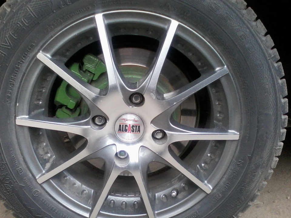 Покрасил суппорта — ТагАЗ Vortex Estina, 2 л, 2009 года | стайлинг | DRIVE2