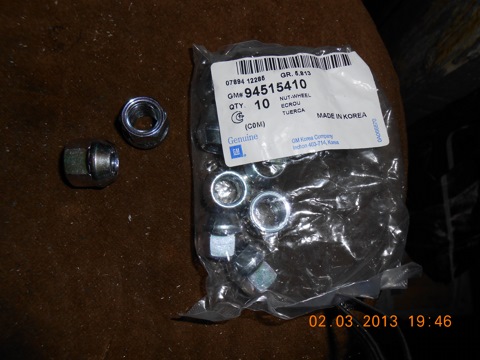 94515410 Гайка CHEVROLET: MATIZ, SPARK GM | Запчасти на DRIVE2