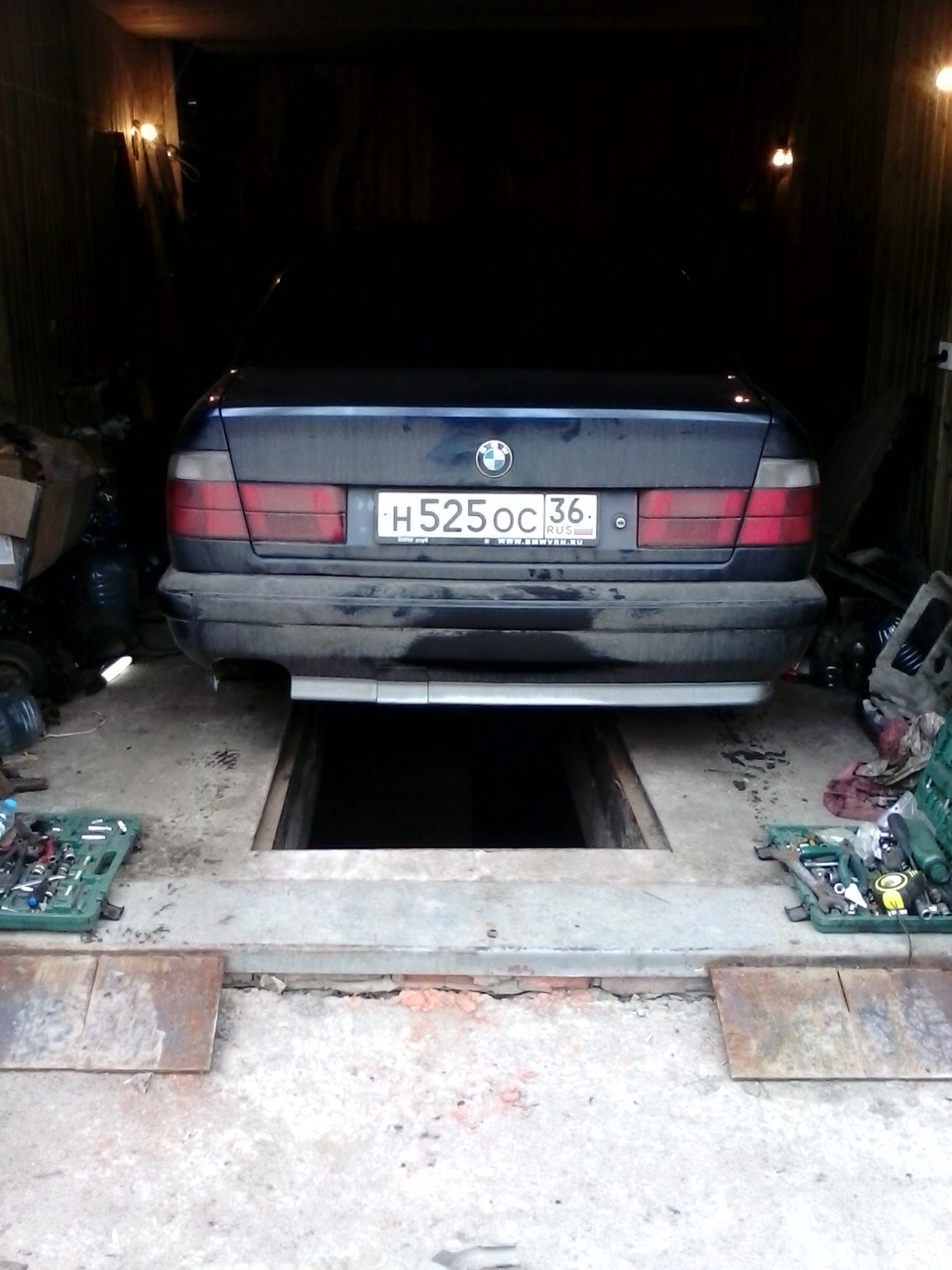 Запись №ХVII Трехдневная эпопея или Eibach pro kit! — BMW 5 series (E34 ...