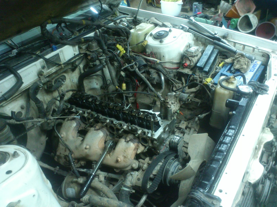 Осенний ремонт авто — Toyota Chaser (70), 2 л, 1985 года | своими ...