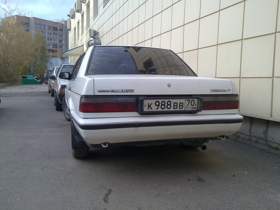 фото её полностью в круговую — Nissan Bluebird (U12), 1,8 л, 1989 года ...