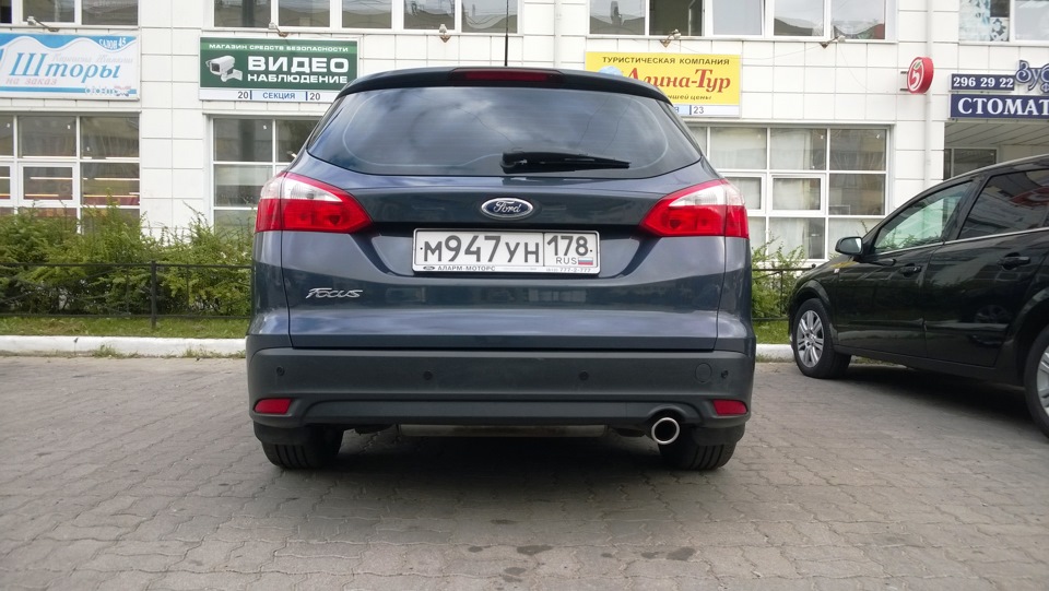 ПАРКТРОНИК Parkmaster 4DJ 35 — Ford Focus Hatchback III, 2 л, 2012 года | электроника | DRIVE2
