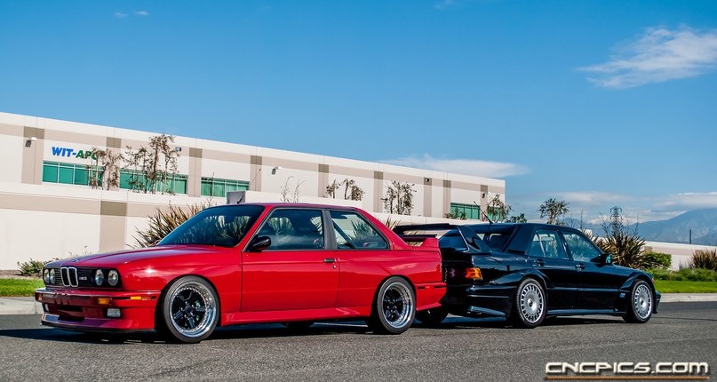 Mercedes-Benz 190E 2.3-16V Cosworth "Evolution II" (W201) BMW M3 (E30) — DRIVE2