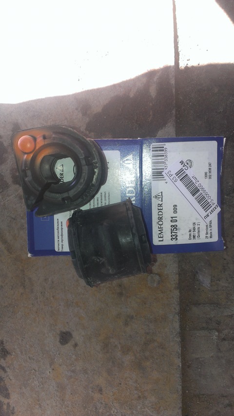 3375801 Втулка (опора) стабилизатора LEMFORDER | Запчасти на DRIVE2